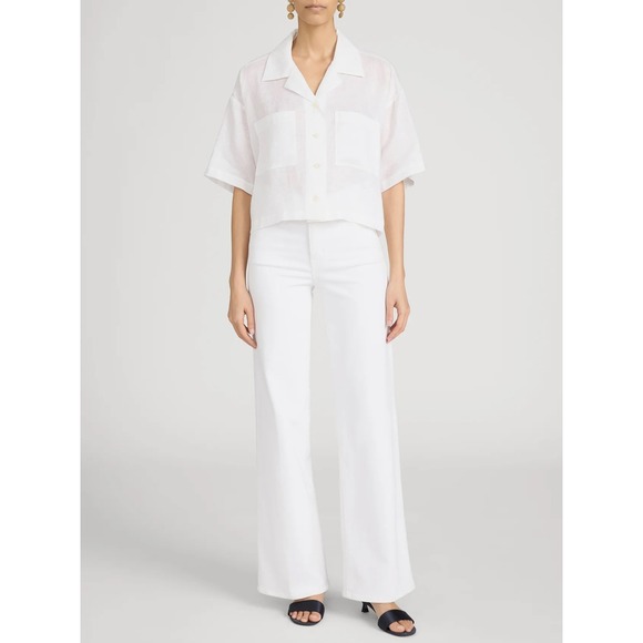 Frame Denim | Jeans | Frame Le Slim Palazzo Modernist Pock White High ...